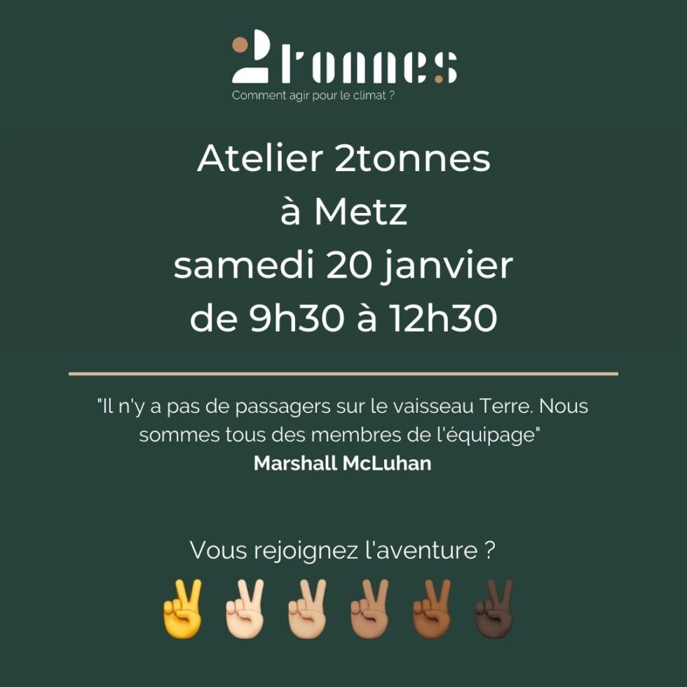 Atelier 2 Tonnes – 20 Jan 2024 | MAEC